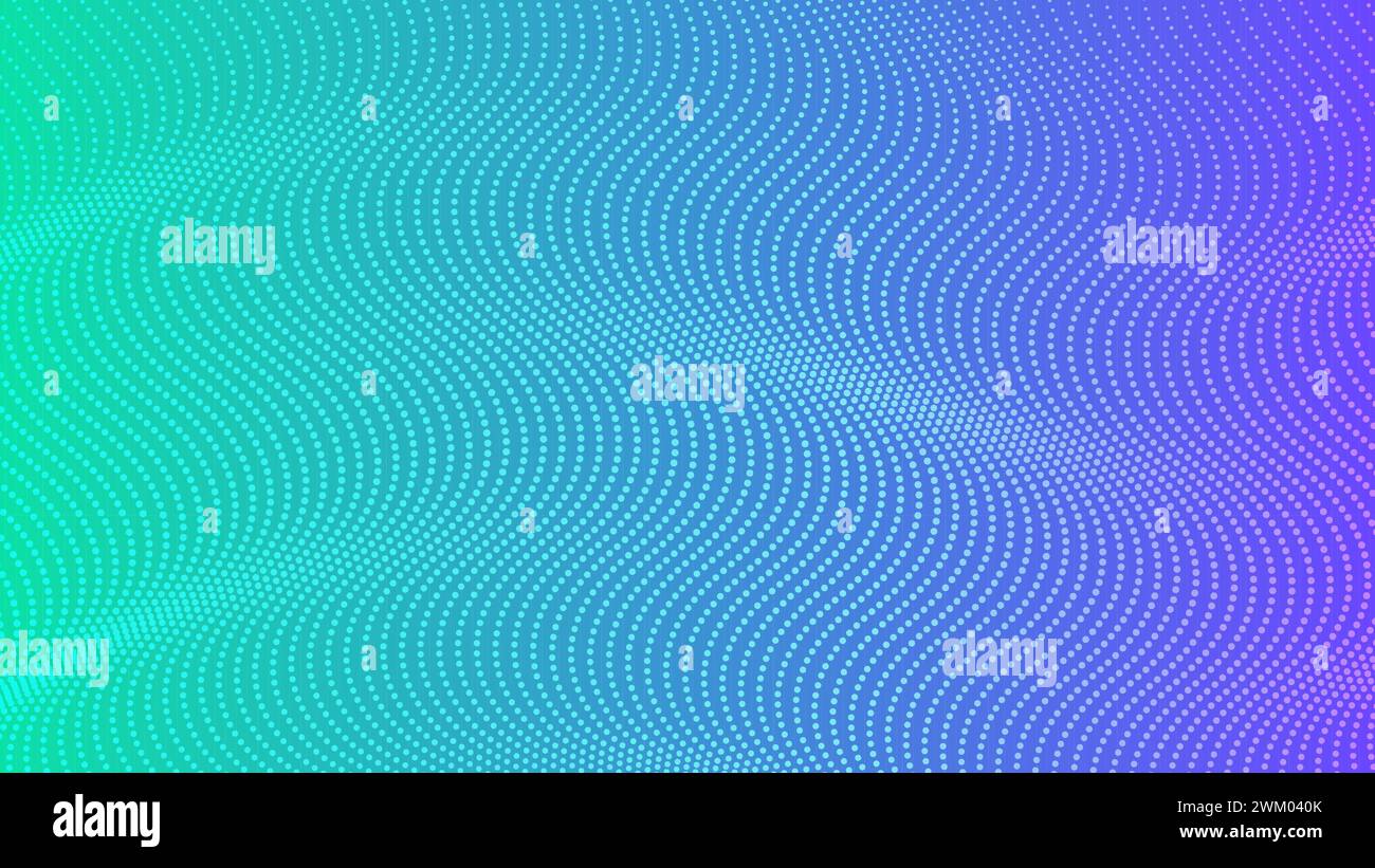 Halftone gradient background with dots. Abstract blue dotted pop art ...