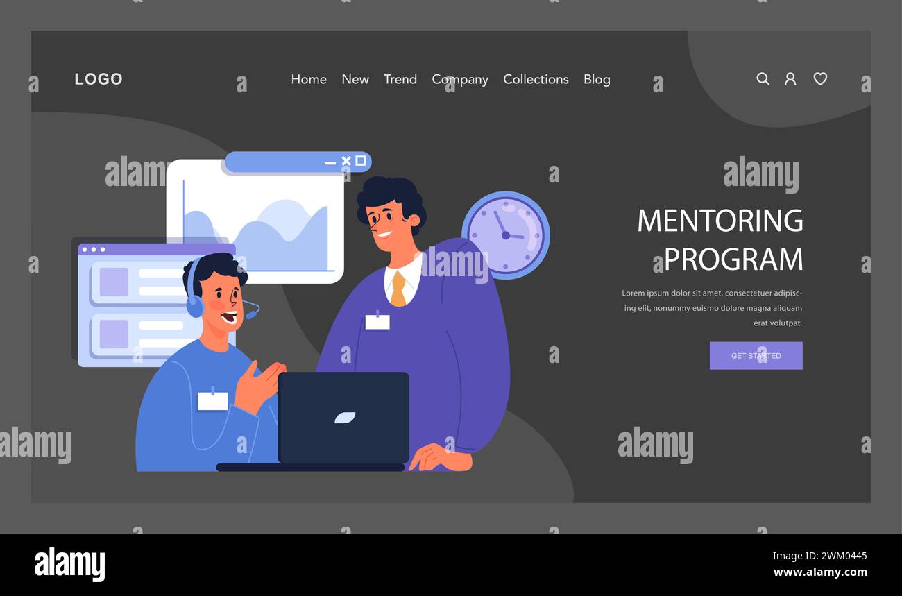 Senior leadership program Stock Vector Images - Alamy