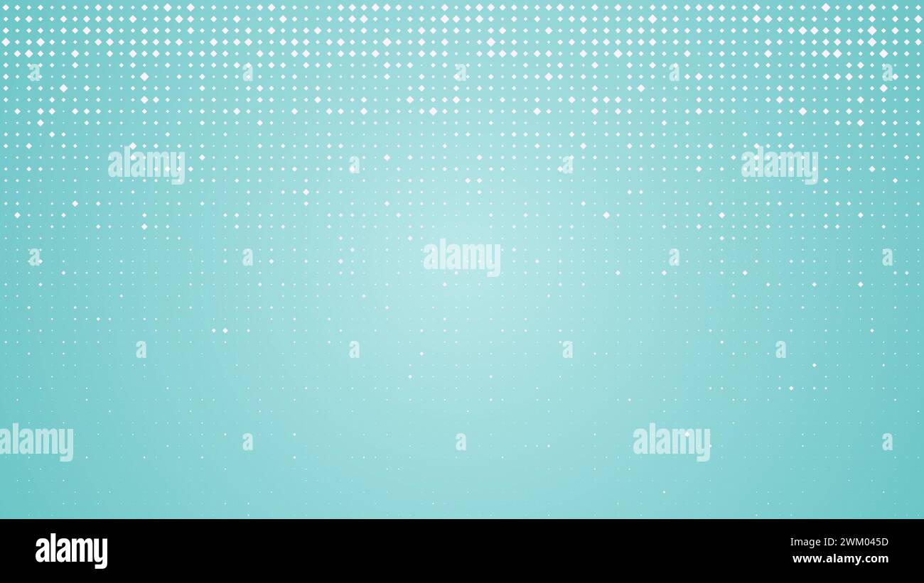 Abstract geometric background of squares. Blue pixel background with ...