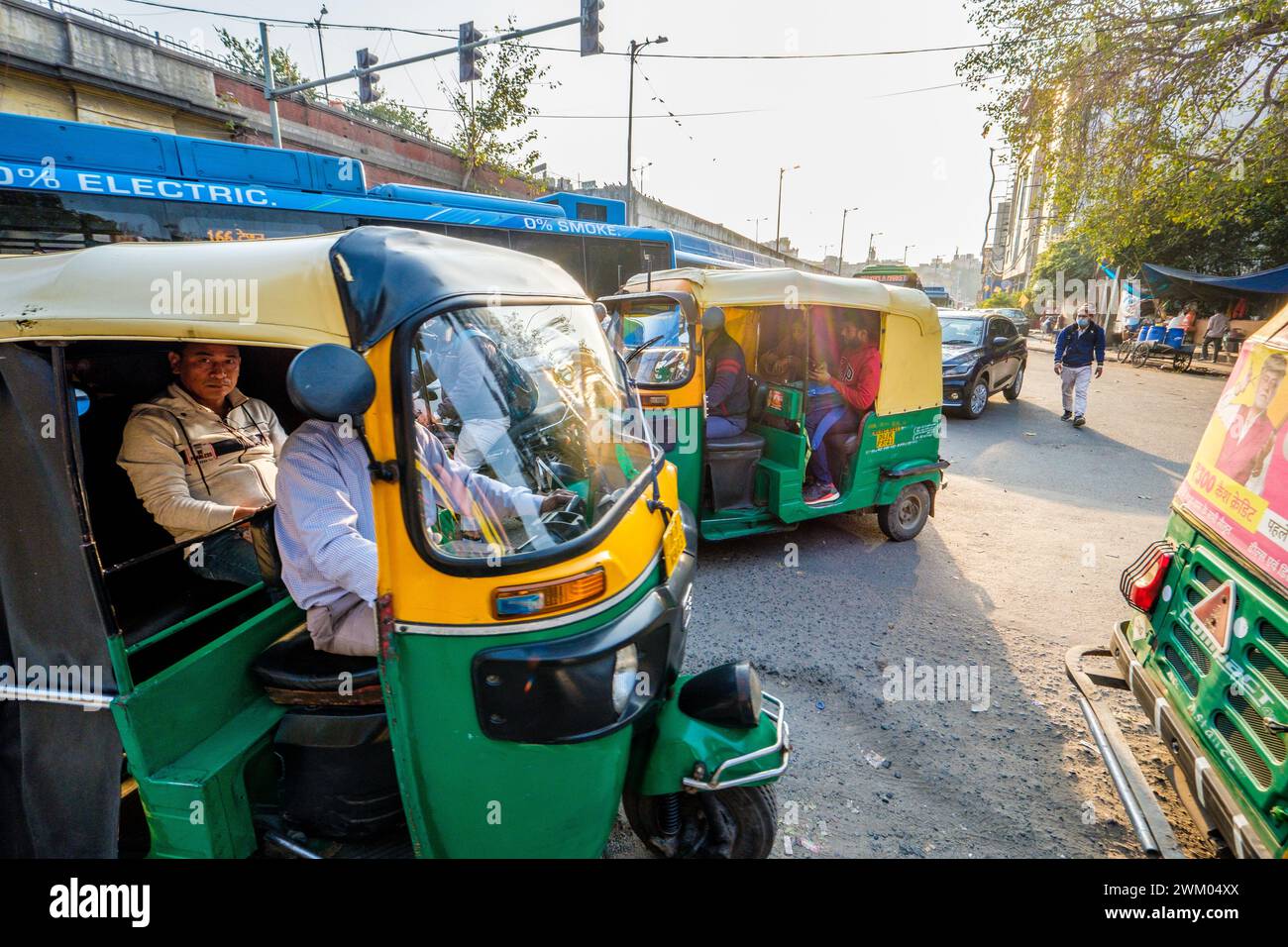 Indian tuk tuks hi-res stock photography and images - Alamy