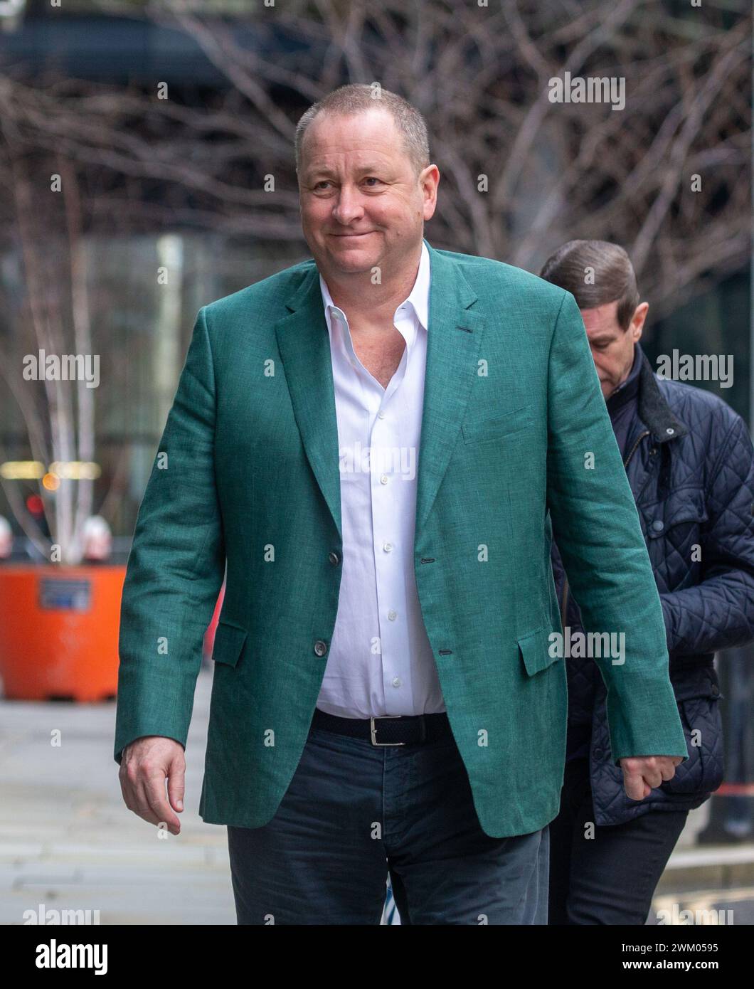 London, England, UK. 23rd Feb, 2024. MIKE ASHLEY, The Frasers Group ...