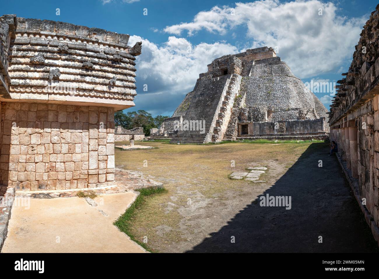 The ancient ruins of Uxmal. Yucatan, Mexico Stock Photo - Alamy