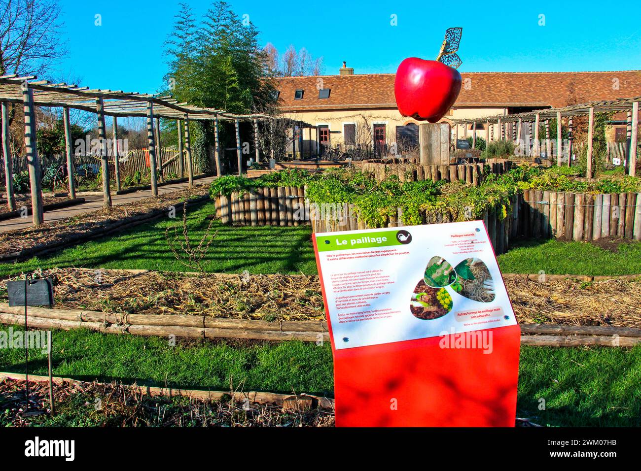 Jardin legume fruit pedagogique de l'arche de la nature, explanation of ...