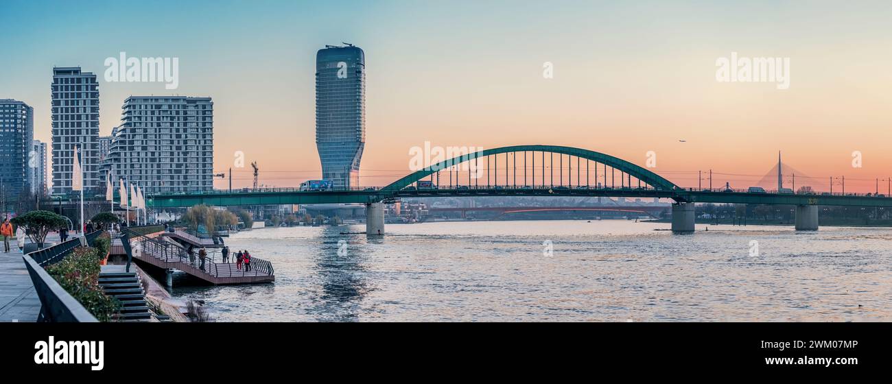 23 November 2023, Belgrade, Serbia: architectural beauty of Belgrade ...
