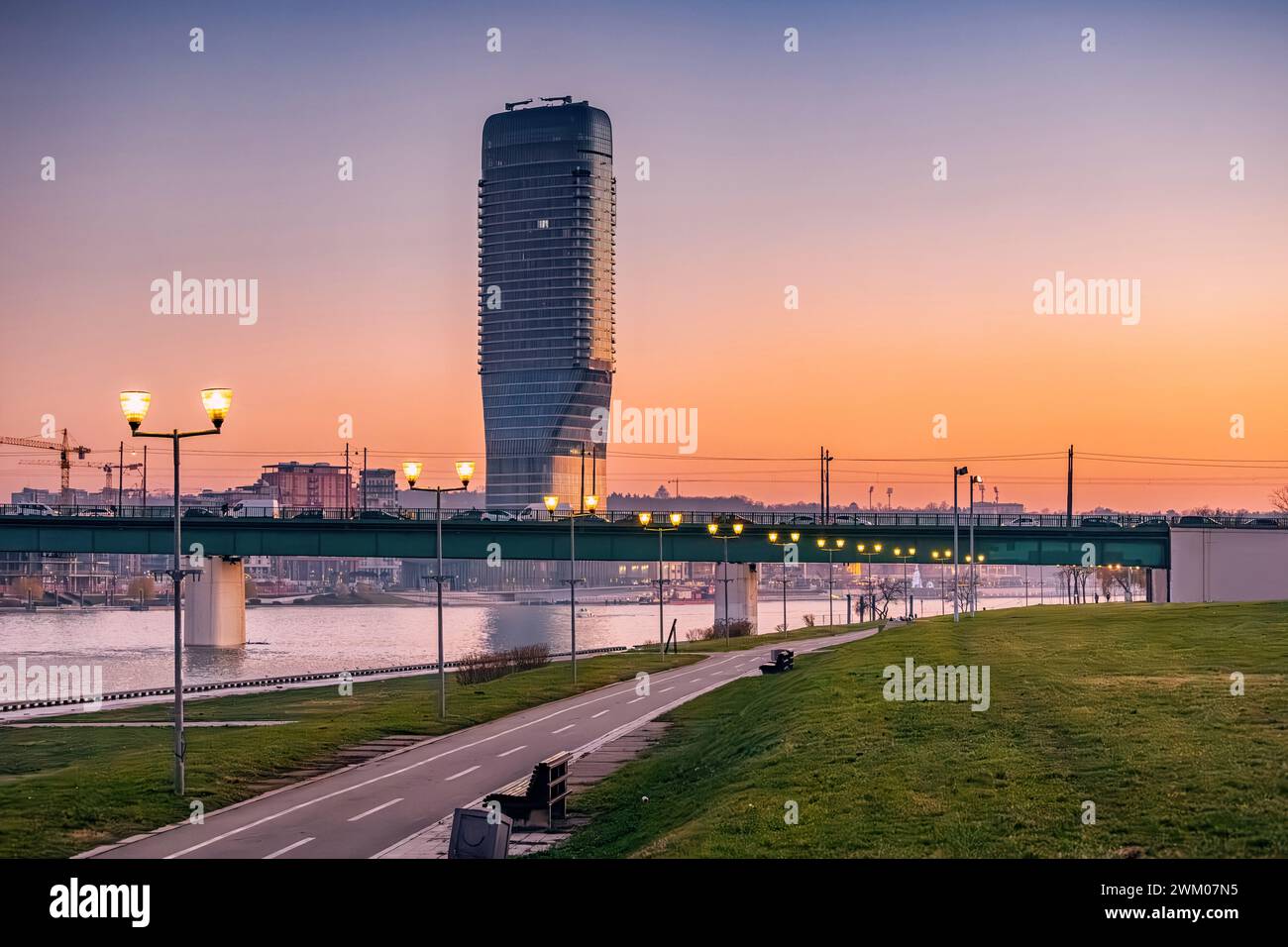 23 November 2023, Belgrade, Serbia: architectural beauty of Belgrade ...