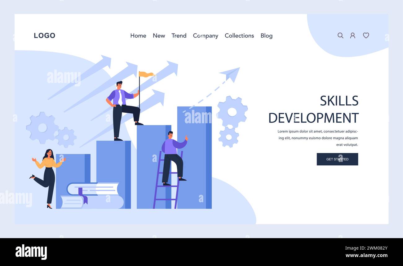 Higher education progress Stock Vector Images - Alamy