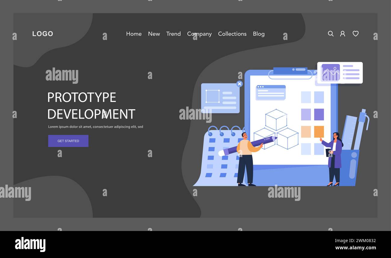 Phase of construction Stock Vector Images - Alamy