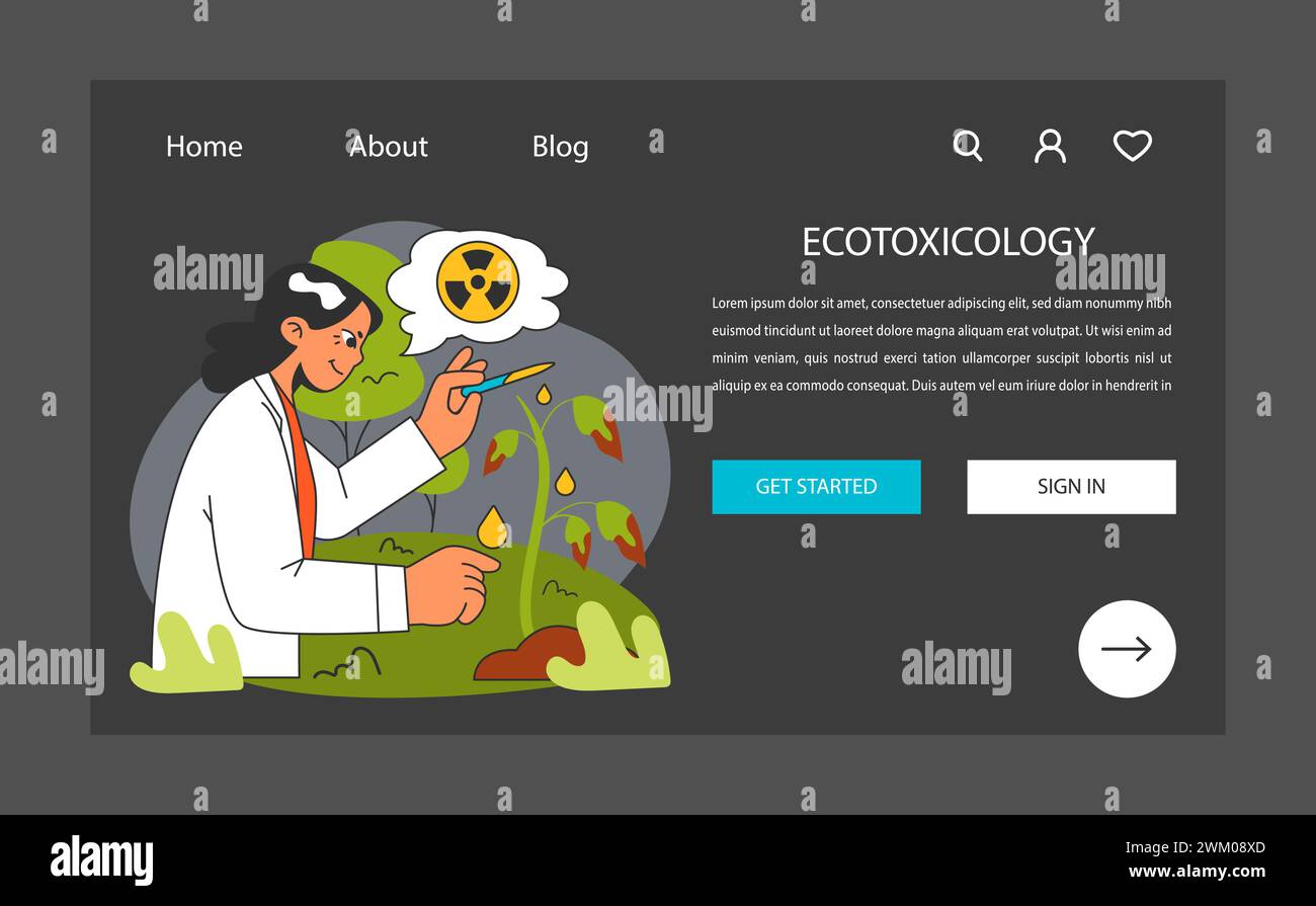 Ecotoxicology Stock Vector Images - Alamy