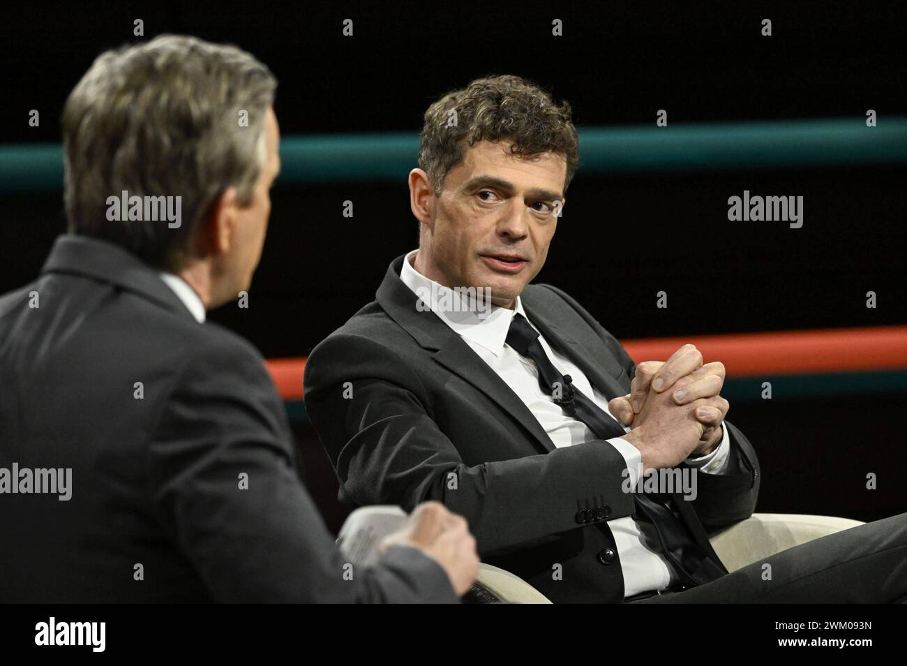 Markus Lanz li. mit Mike Mohring 02/24 her Markus Lanz li. und Mike ...