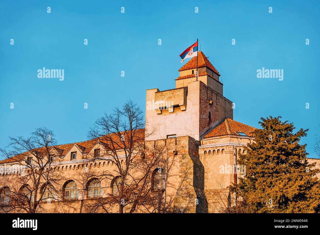 Citadel of the ages: Belgrade Fortress, with its towers and imposing ...