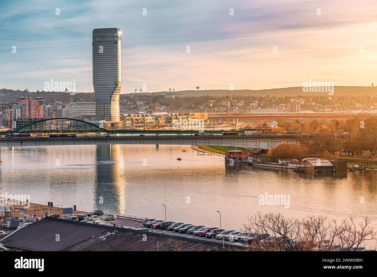 architectural beauty of Belgrade and Kula tower, an iconic landmark at ...