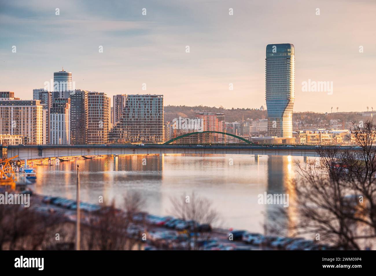 architectural beauty of Belgrade and Kula tower, an iconic landmark at ...