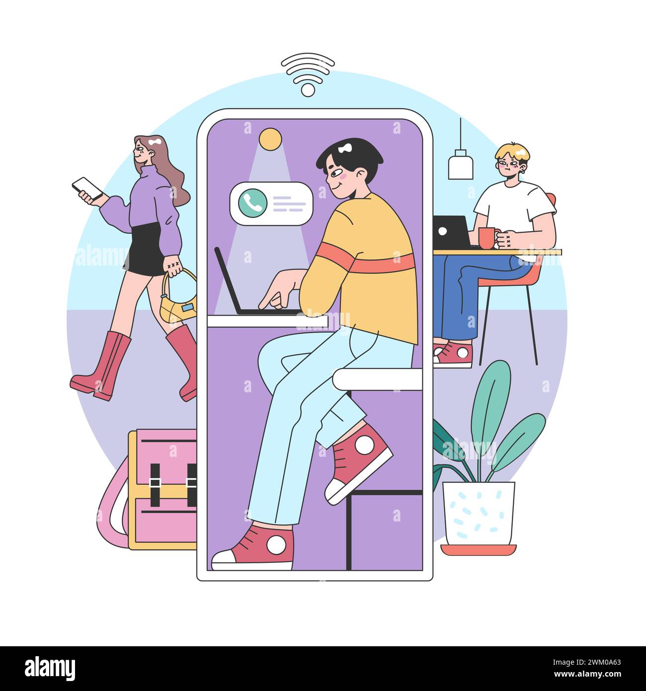 Evolution man vector hi-res stock photography and images - Alamy