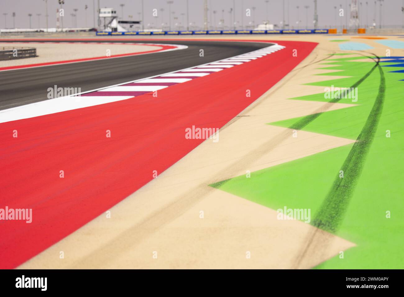 Illustration, track during the Prologue of the 2024 FIA World Endurance ...
