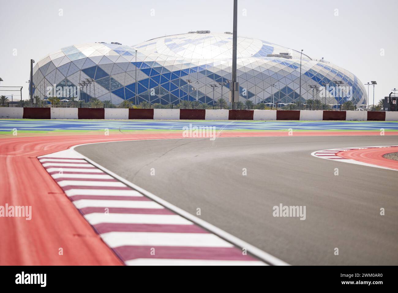 Illustration, track, Lusail Sport Arena during the Prologue of the 2024 ...