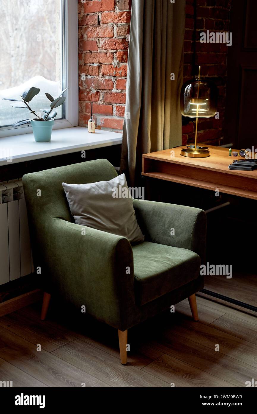 Psychologist's office interior hi-res stock photography and images - Alamy