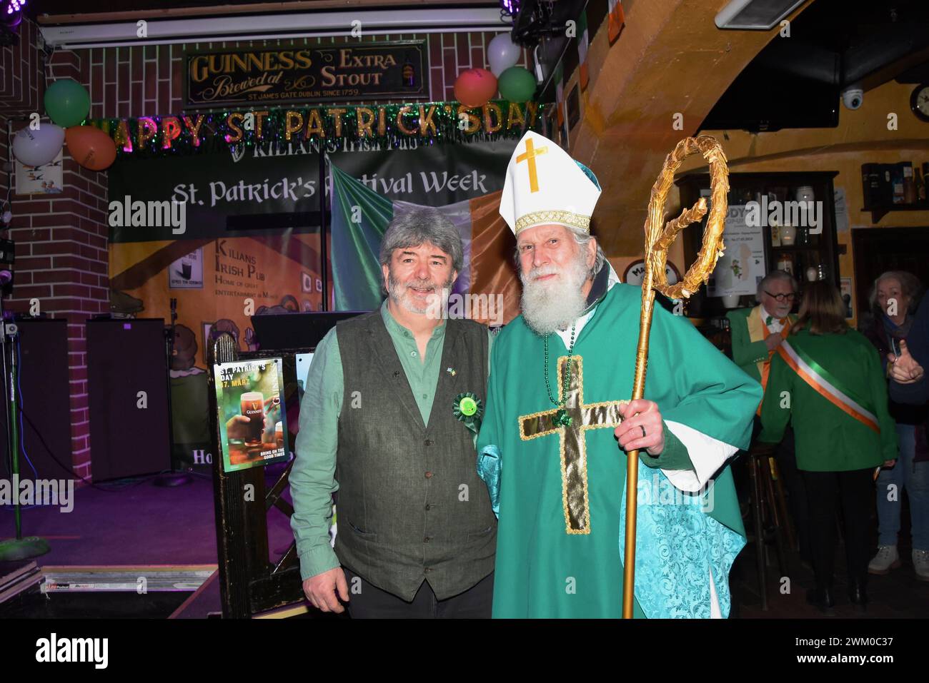 Paul Daly Mitbegruender, Musiker und Gastronom, Wolfgang Schramm St ...