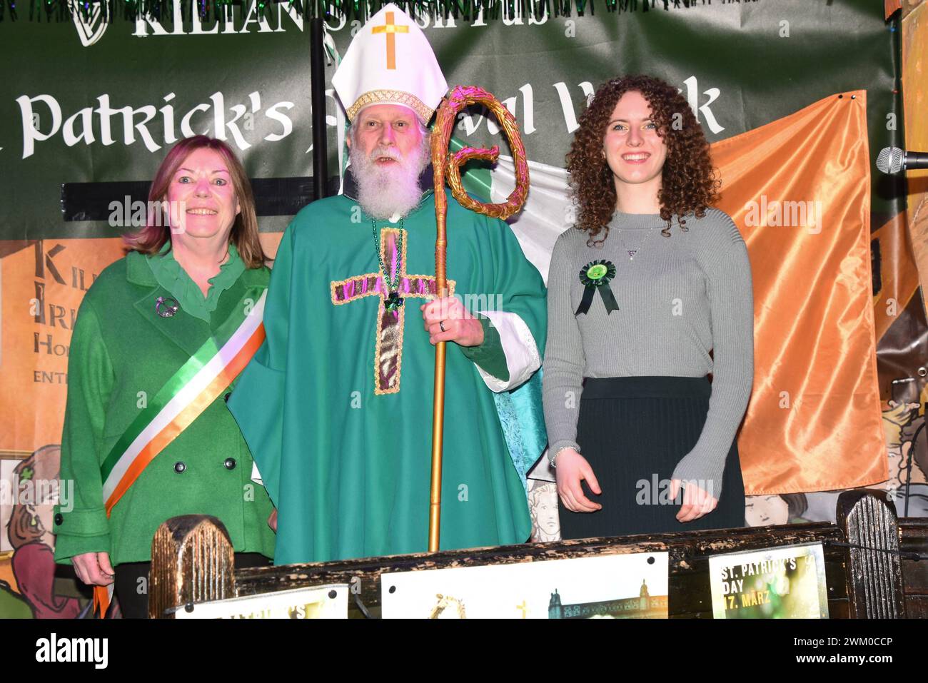 Siobhan Freidank Grand Marshal Wolfgang Schramm St. Patrick seit 2015, Orla Geary Parade ...