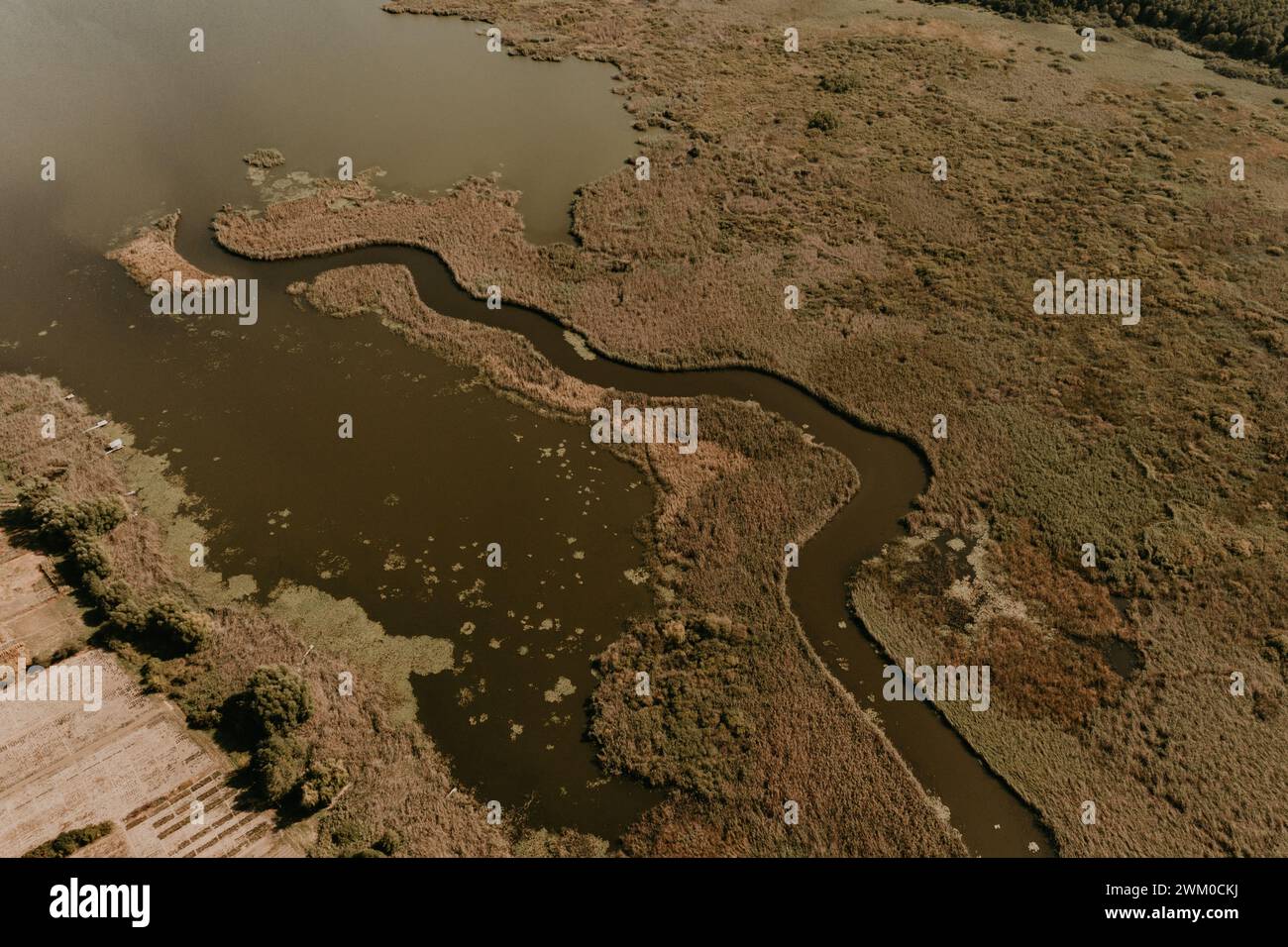 Aerial view long curved hi-res stock photography and images - Alamy