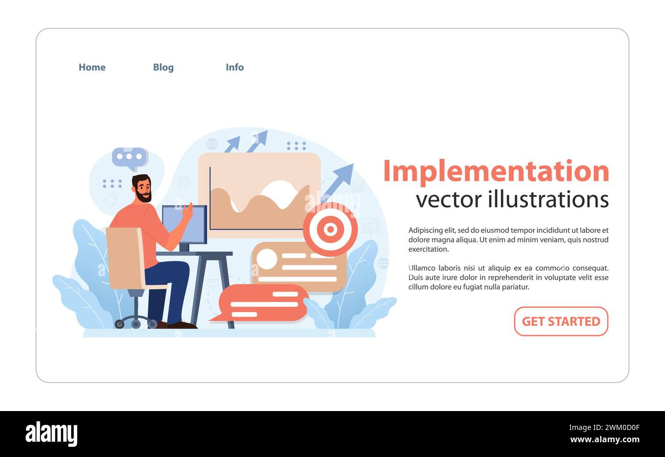 Efficient Implementation In Action Man At Computer Visualizing Growth Hitting Performance