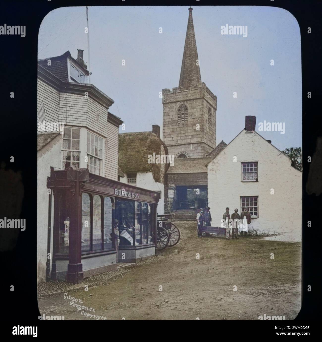 Shipwreck cornwall black and white hi-res stock photography and images ...