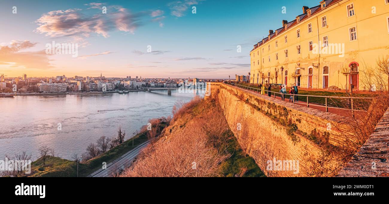 04 January 2024, Novi Sad, Serbia: enchanting beauty of Novi Sad's ...