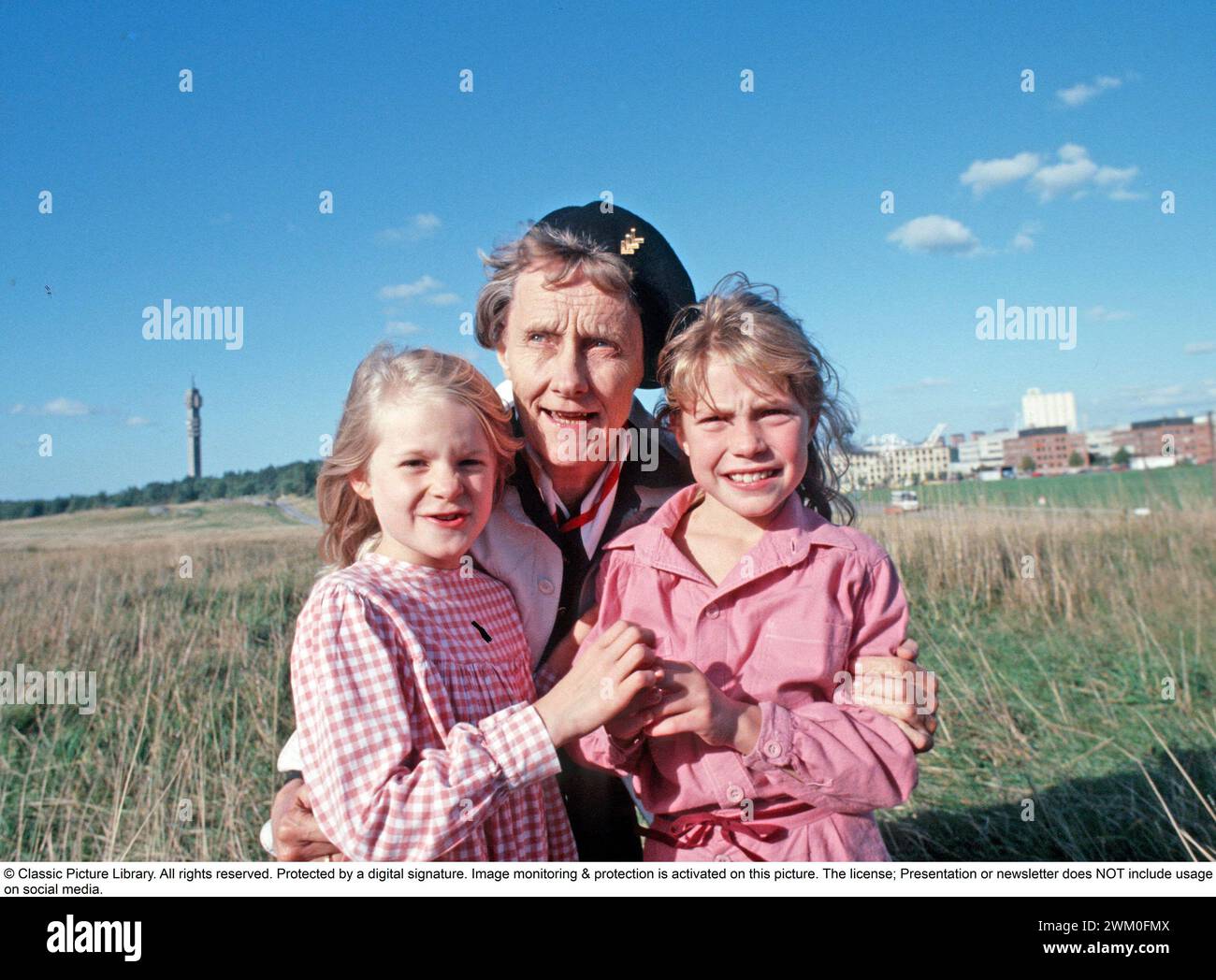 Astrid Lindgren. Swedish author of childrens books, songs and novels ...