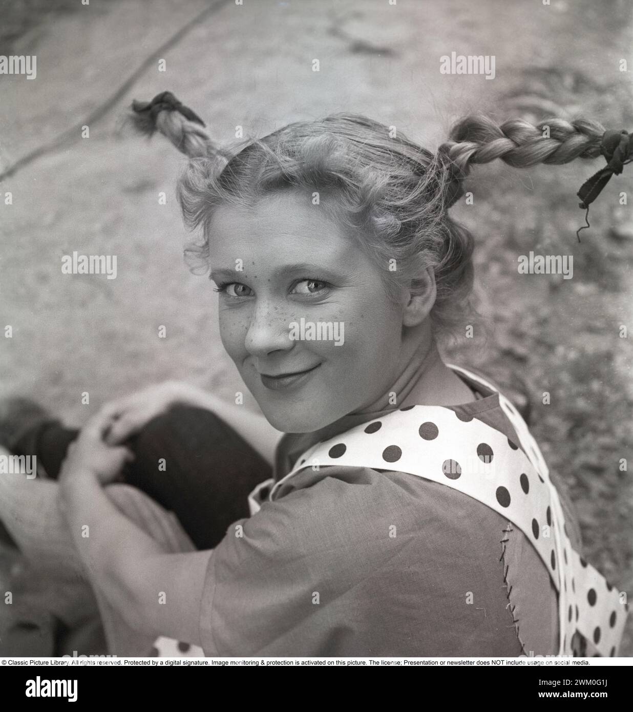 Pippi Longstocking was made into a film for the first time in 1949 ...