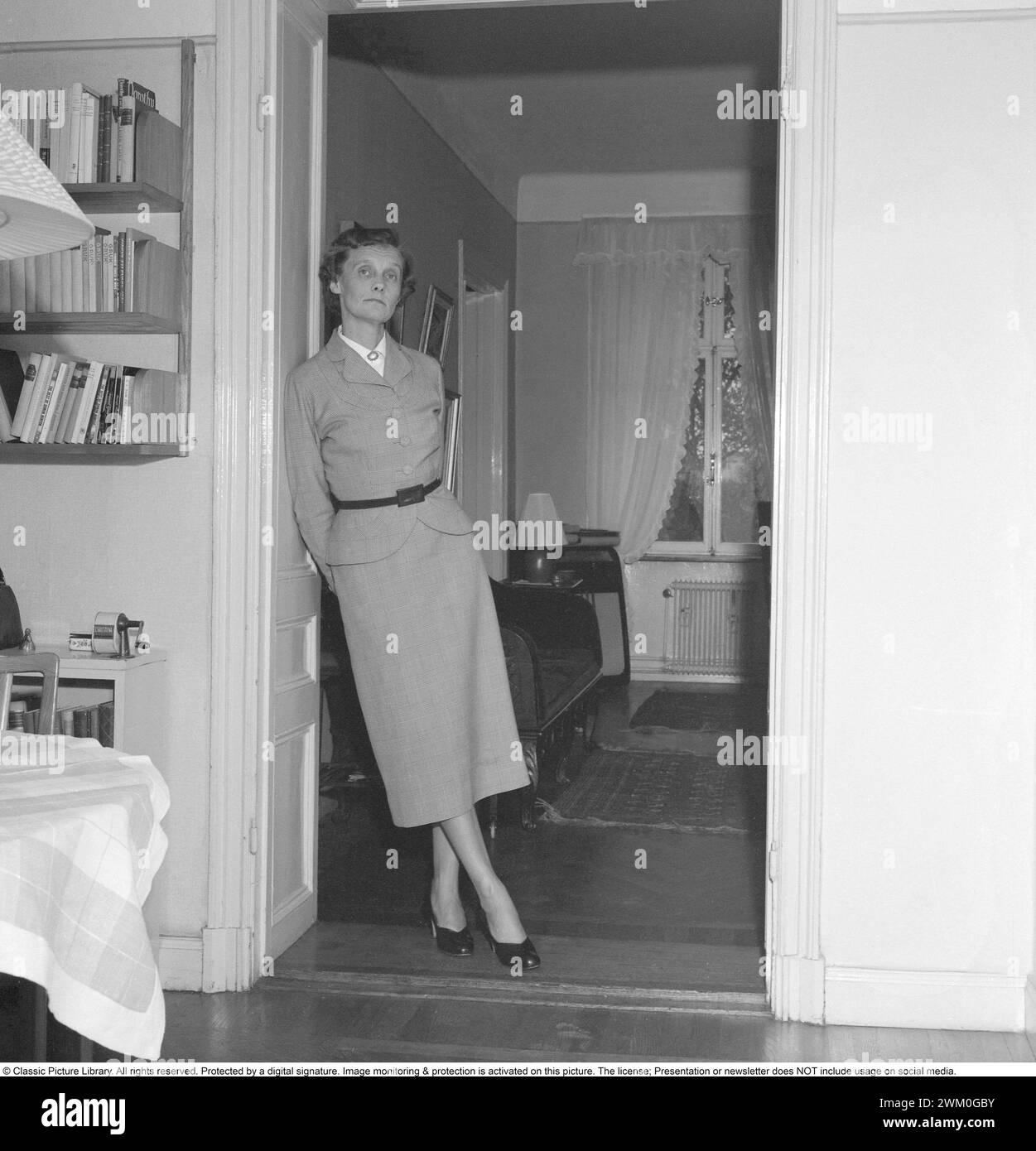 Astrid Lindgren. Swedish author of childrens books, songs and novels ...