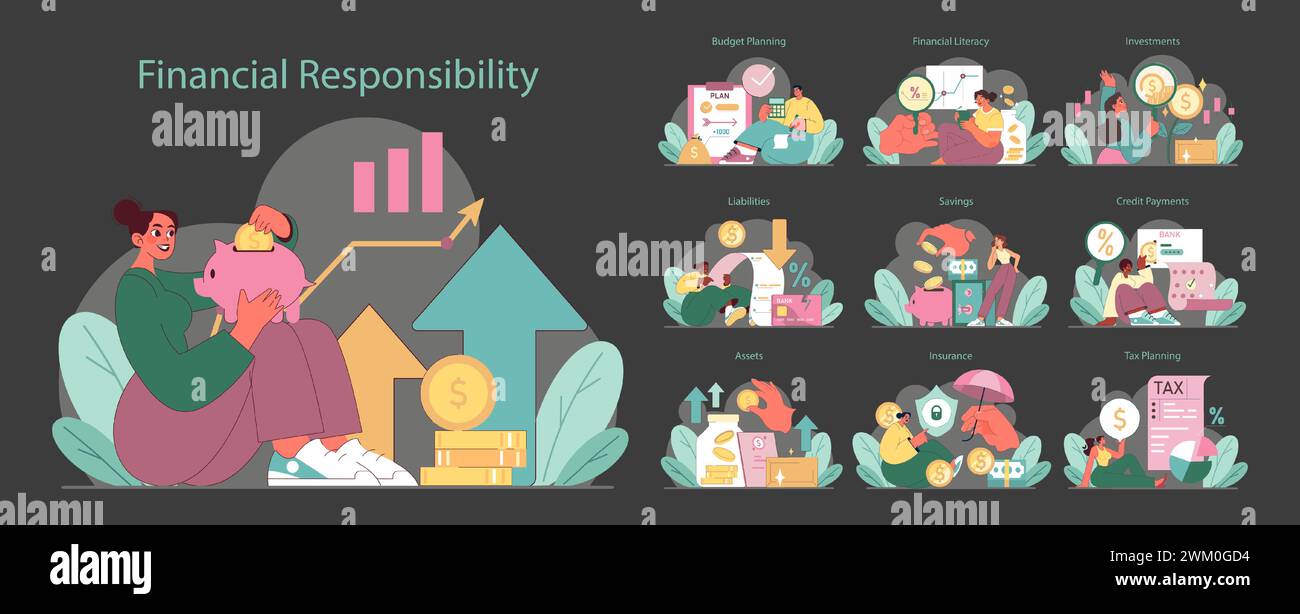 Wise investments Stock Vector Images - Alamy