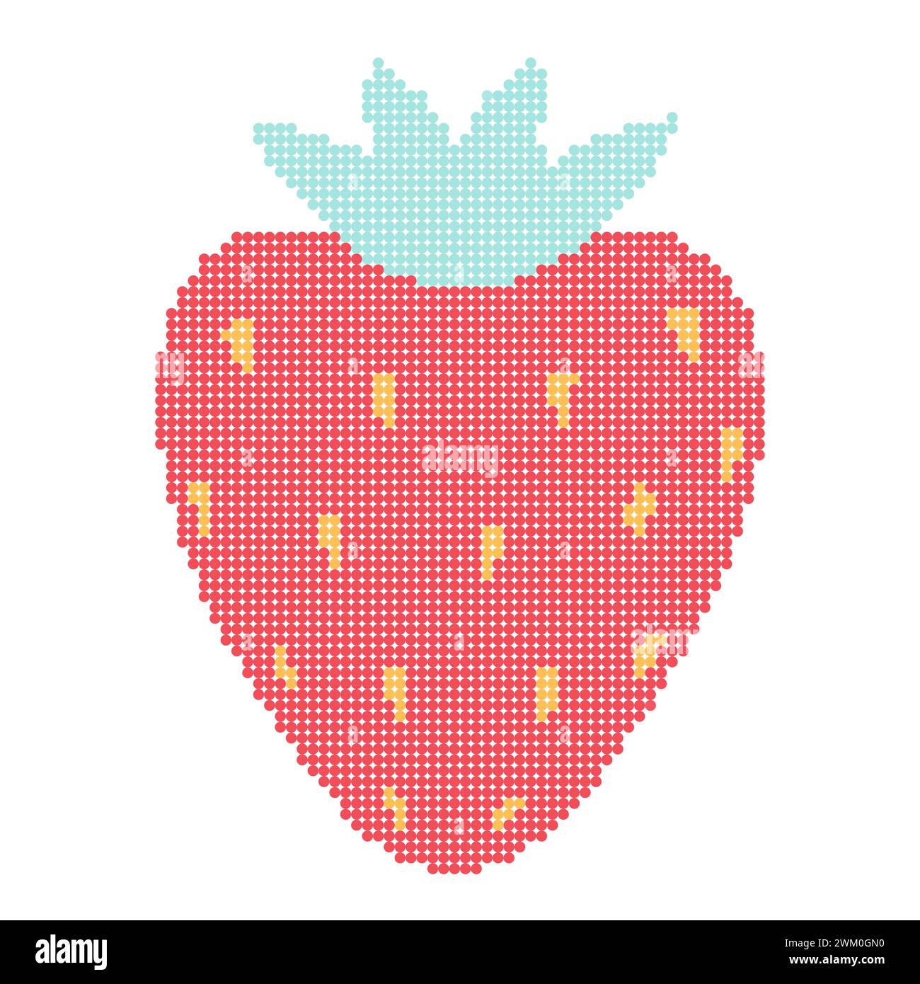 Pixel art strawberry hi-res stock photography and images - Alamy