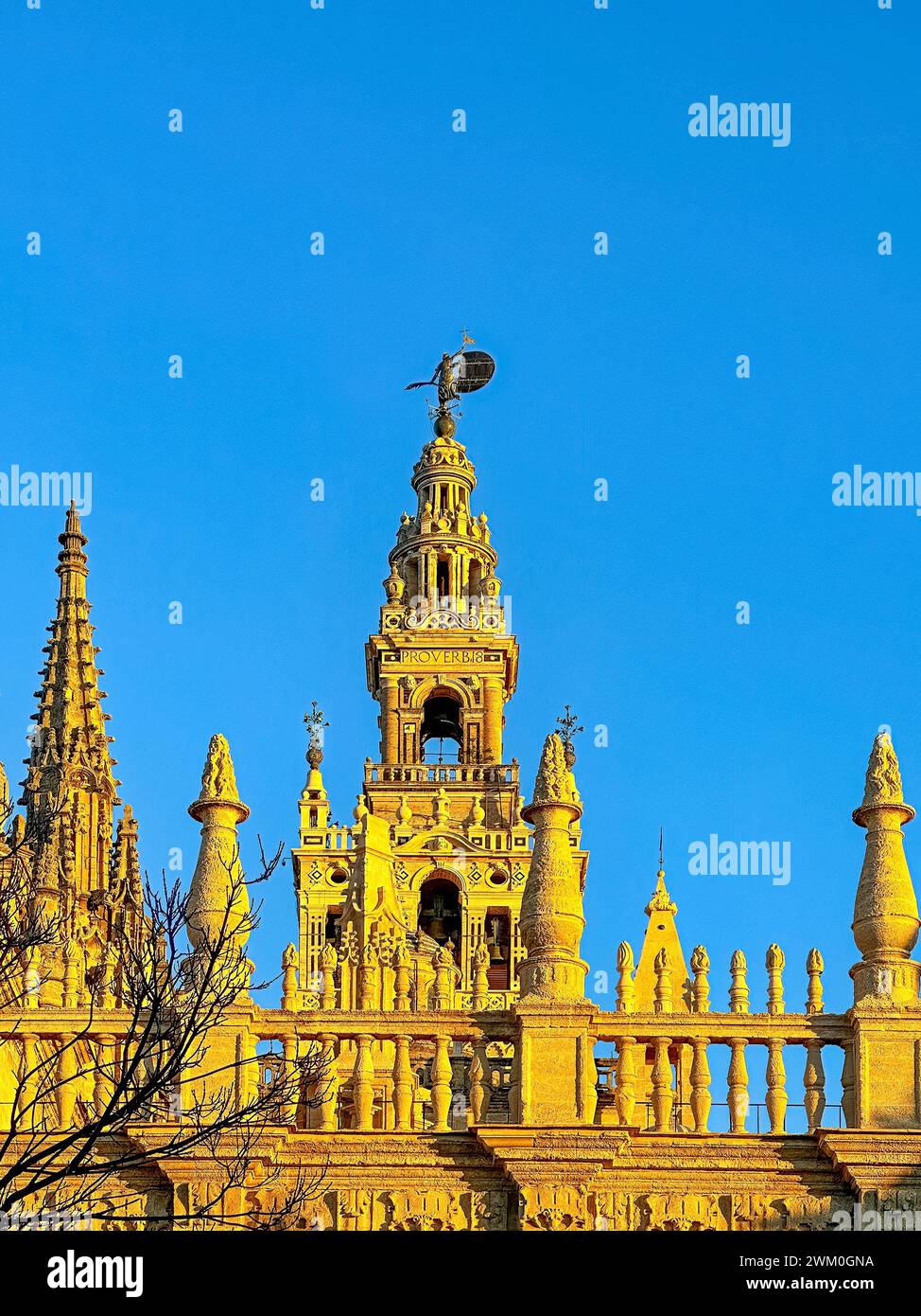 Cathedral bell tower seville hi-res stock photography and images - Alamy