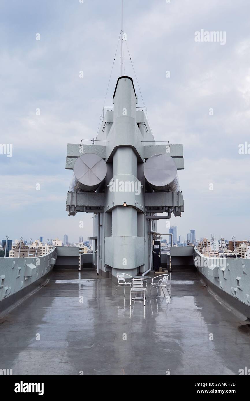 New Sky Building No. 3 / Gunkan building ('battleship building ...