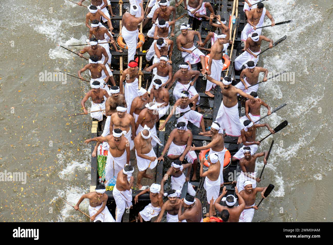 Keral Traditional Snake Boat Race Stock Photo - Alamy