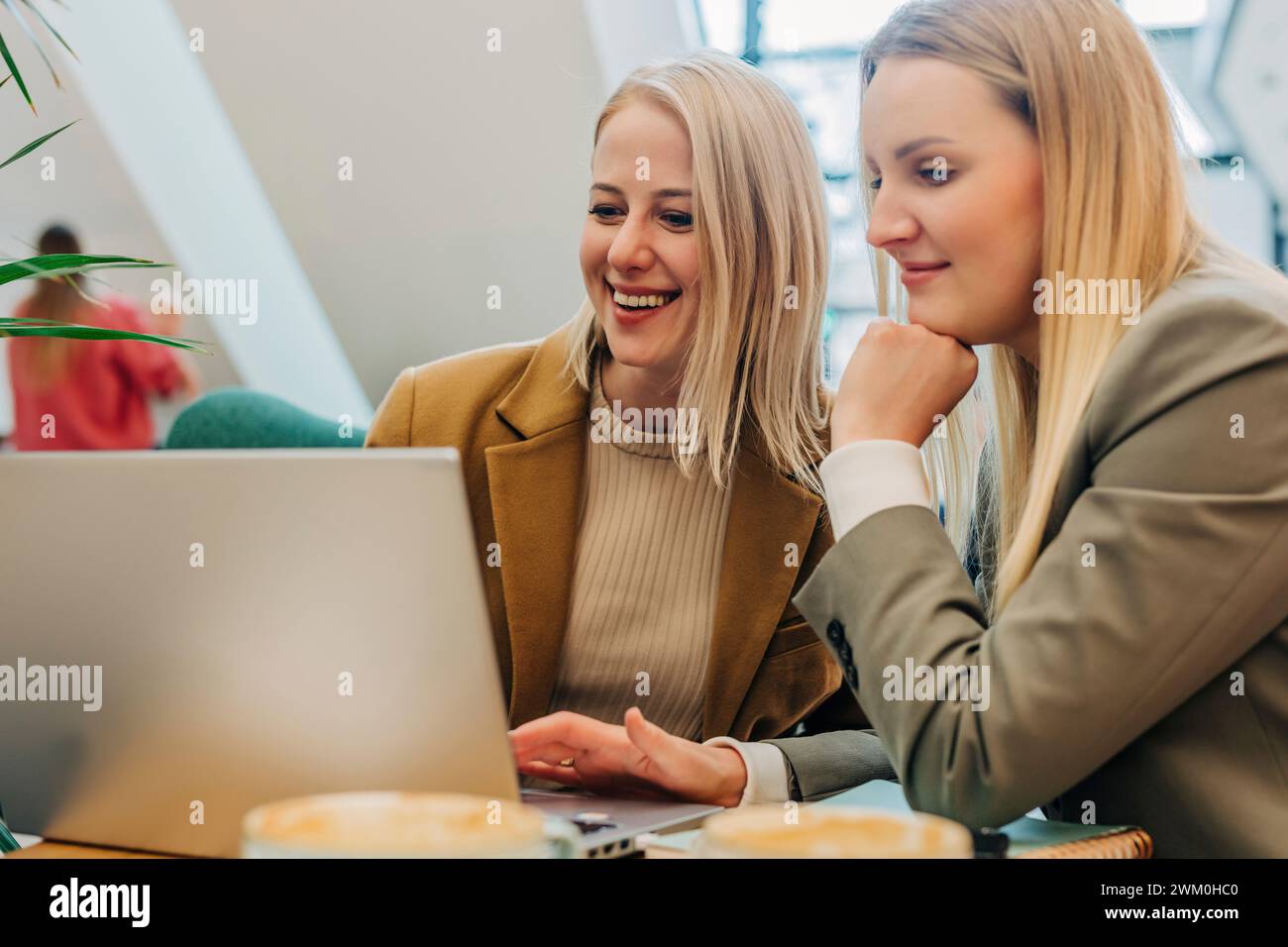 Business meeting in cafe team hi-res stock photography and images - Alamy