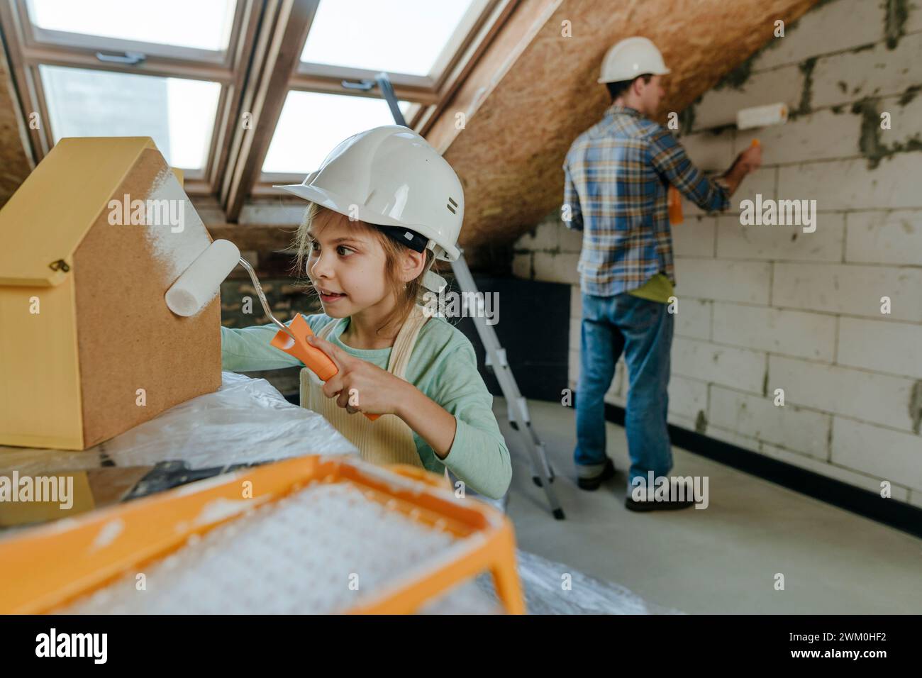 Hardhat work hi-res stock photography and images - Alamy