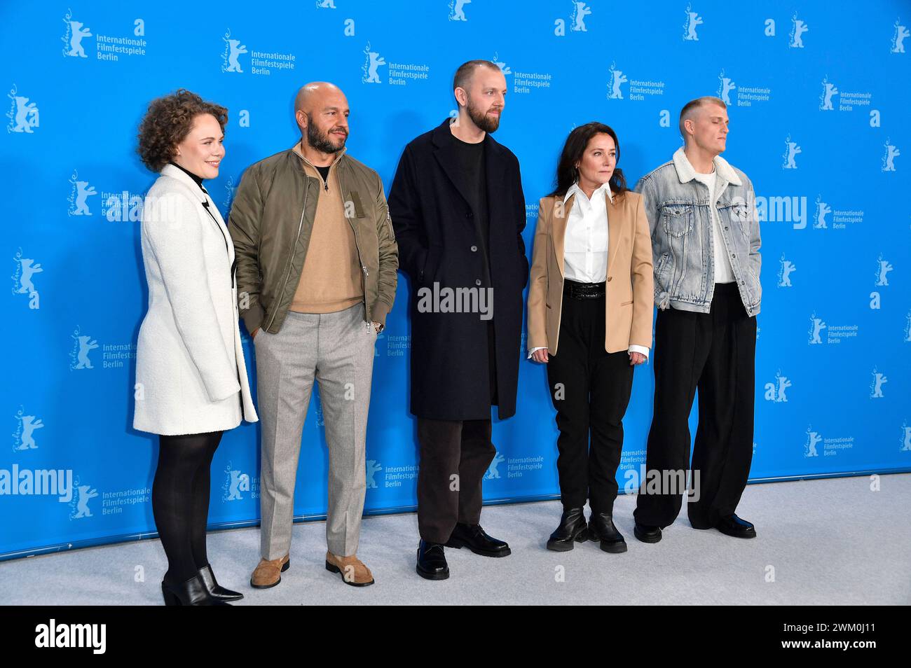 Lina Flint, Dar Salim, Gustav Möller, Sidse Babett Knudsen und Sebastian Bull beim Photocall zum ...