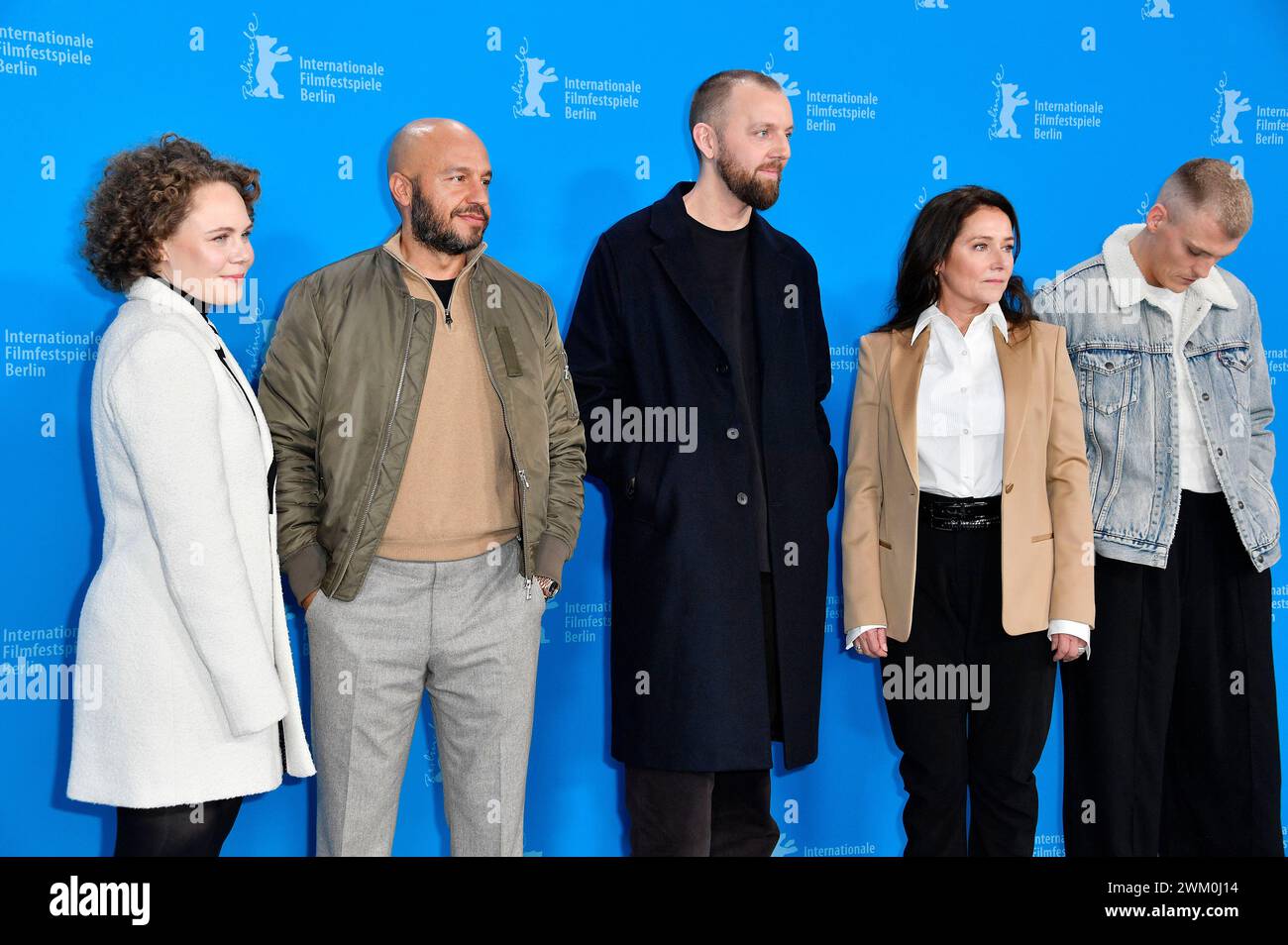 Lina Flint, Dar Salim, Gustav Möller, Sidse Babett Knudsen und Sebastian Bull beim Photocall zum ...