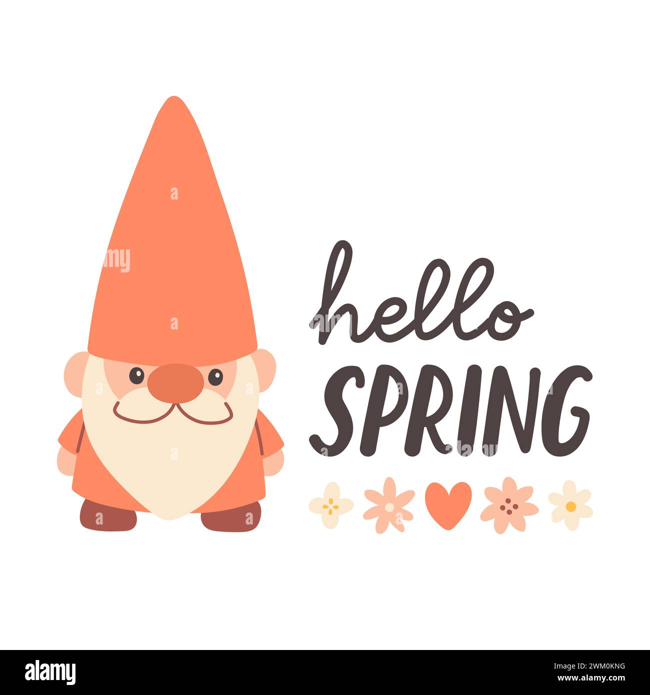 Hello spring quotes. Floral springtime hand drawn prints design ...