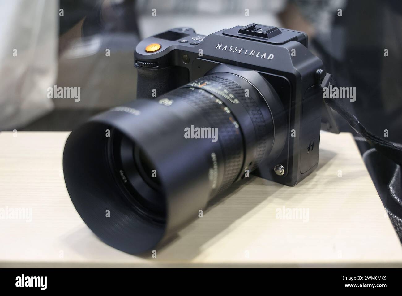 Yokohama, Japan. 23rd Feb, 2024. A Hasselblad X2D 100C camera on ...