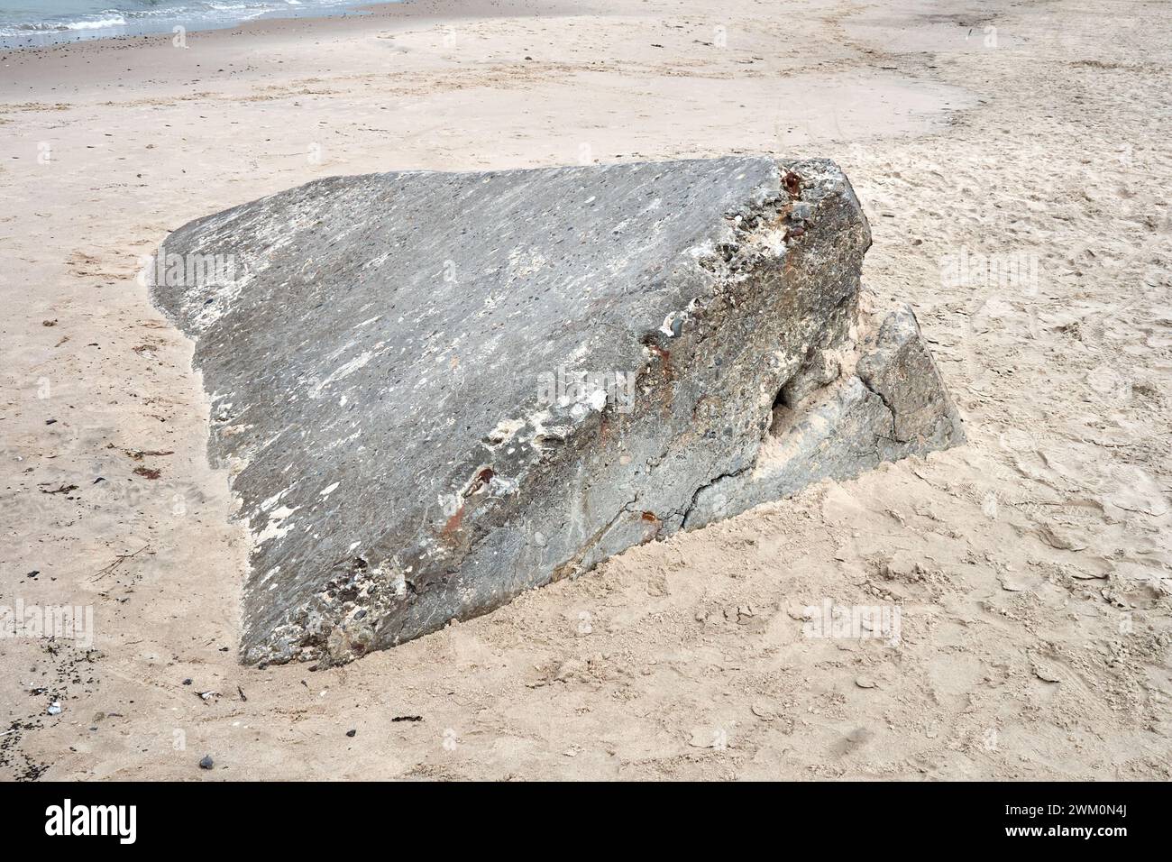 German bunker from world war hi-res stock photography and images - Alamy