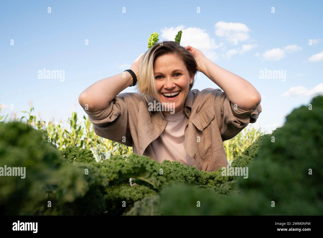 Happy farmer hi-res stock photography and images - Alamy