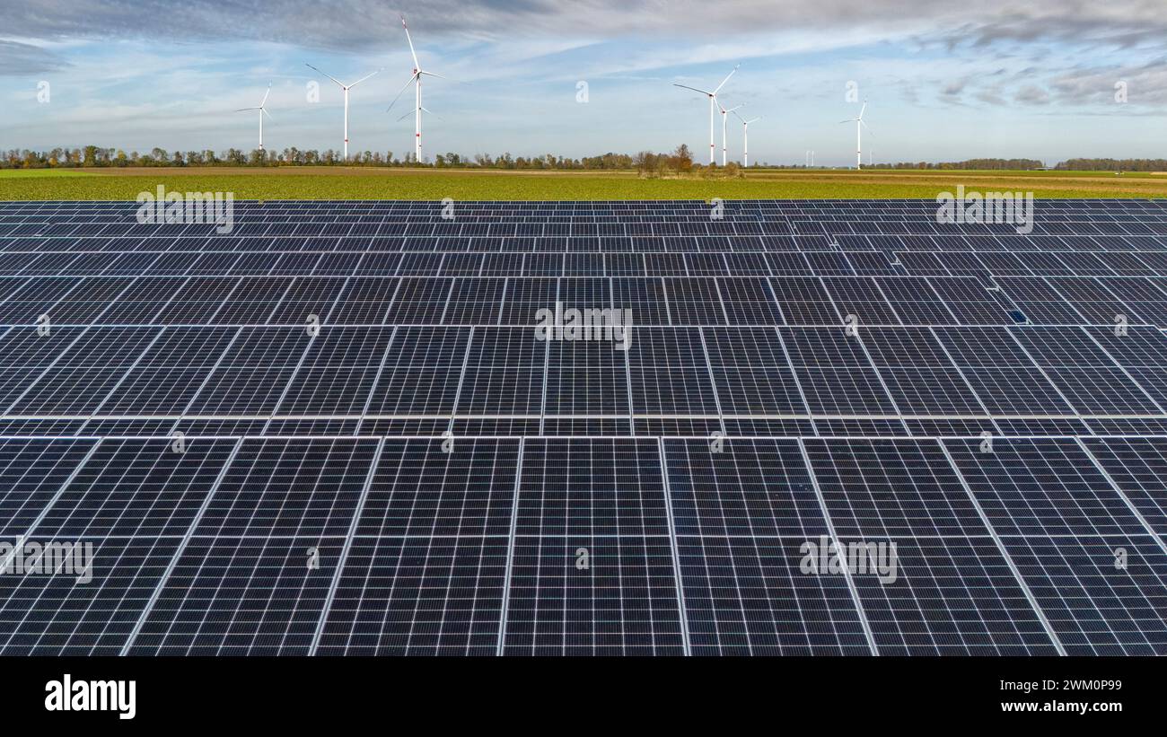 Power station wind farm hi-res stock photography and images - Alamy