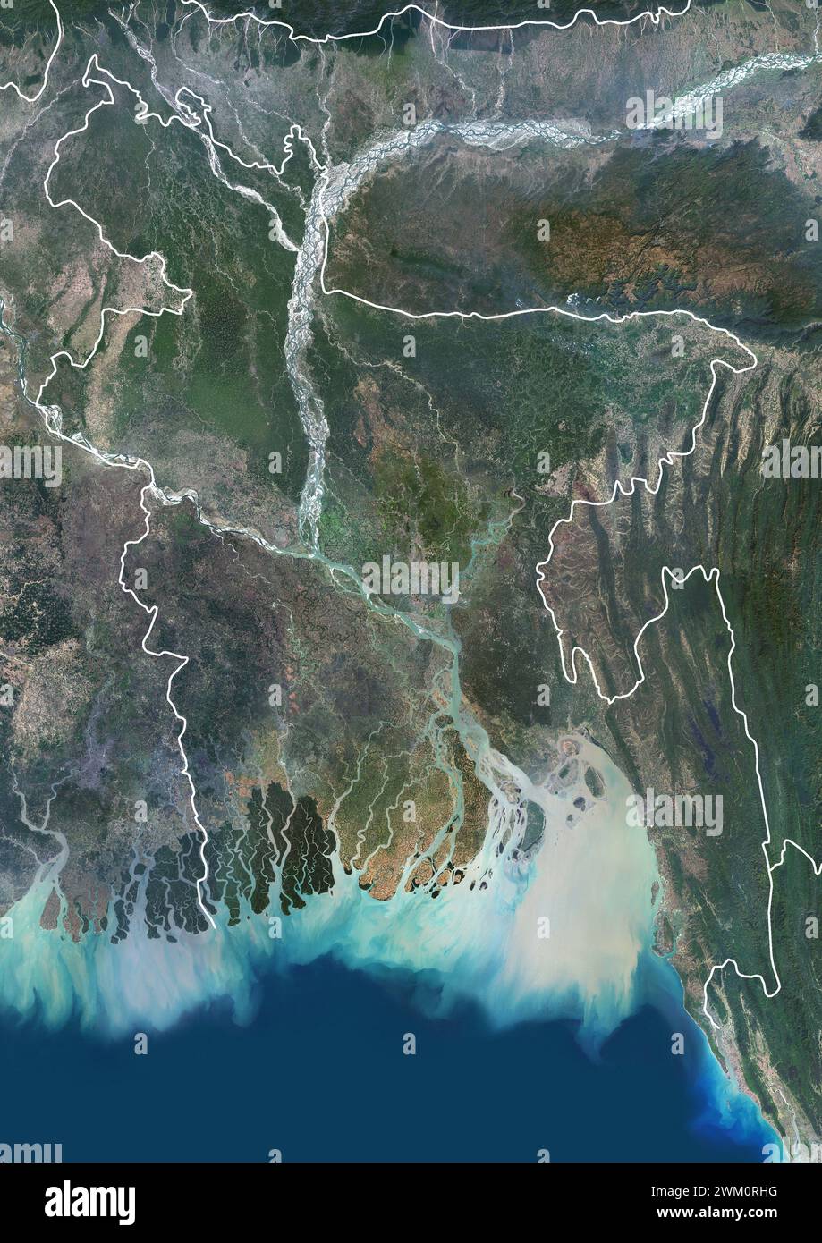 Map of bangladesh hi-res stock photography and images - Alamy