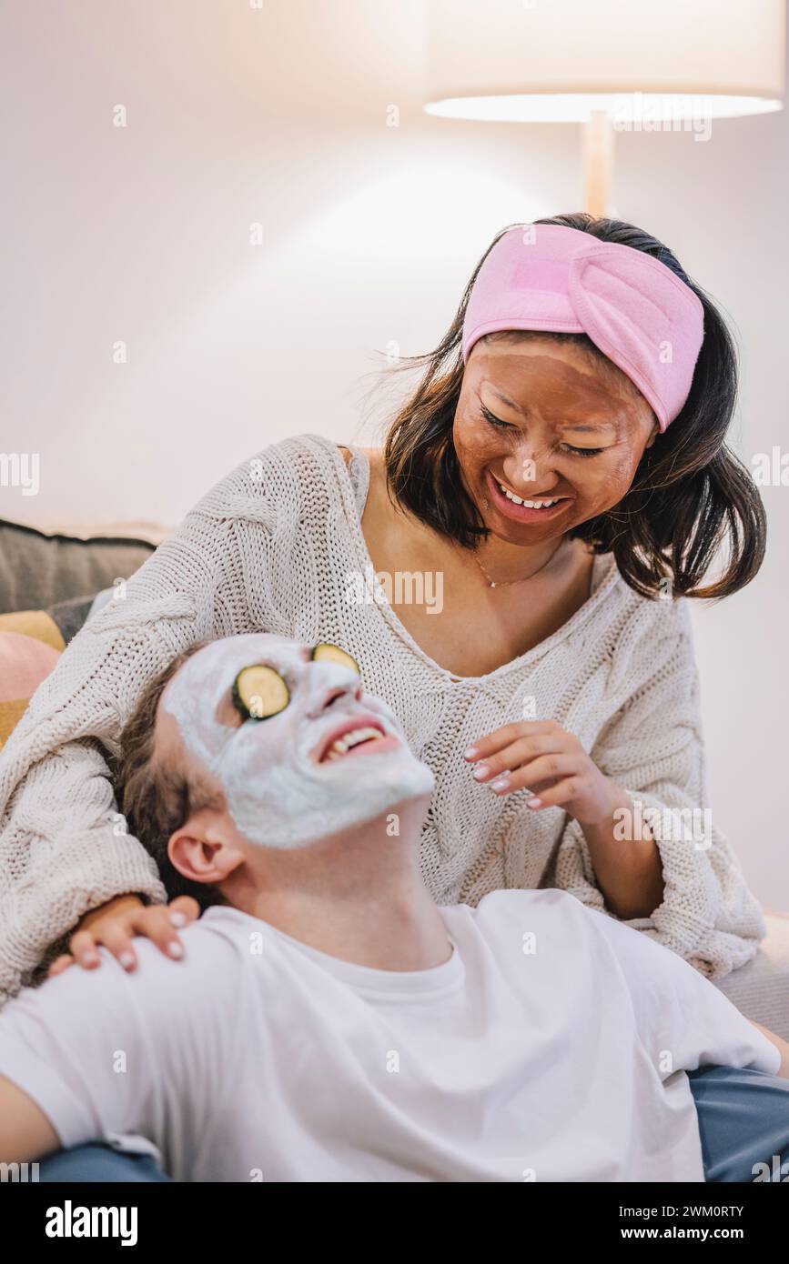 At home skincare hi-res stock photography and images - Alamy