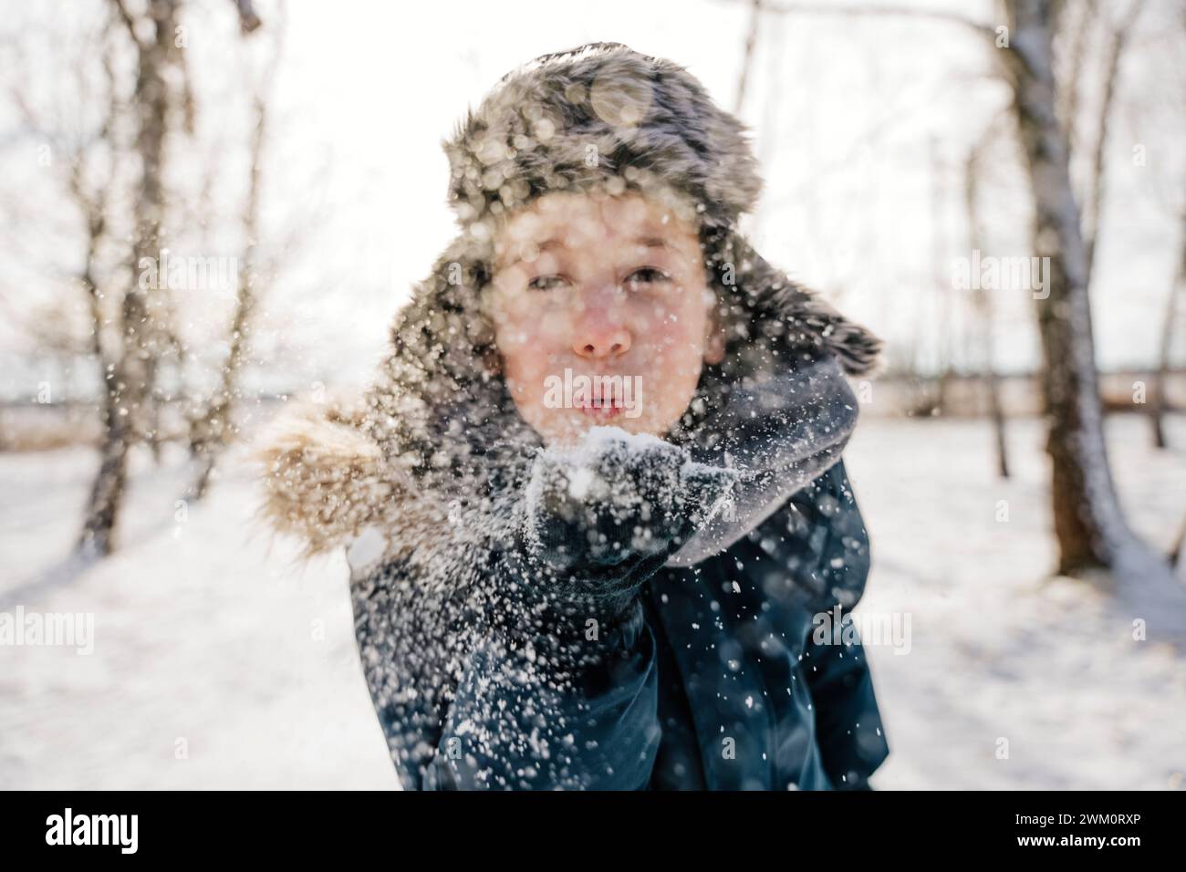 Blowing palm hi-res stock photography and images - Alamy