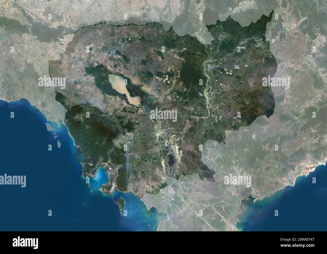 Satellite view southeast asia image hi-res stock photography and images ...