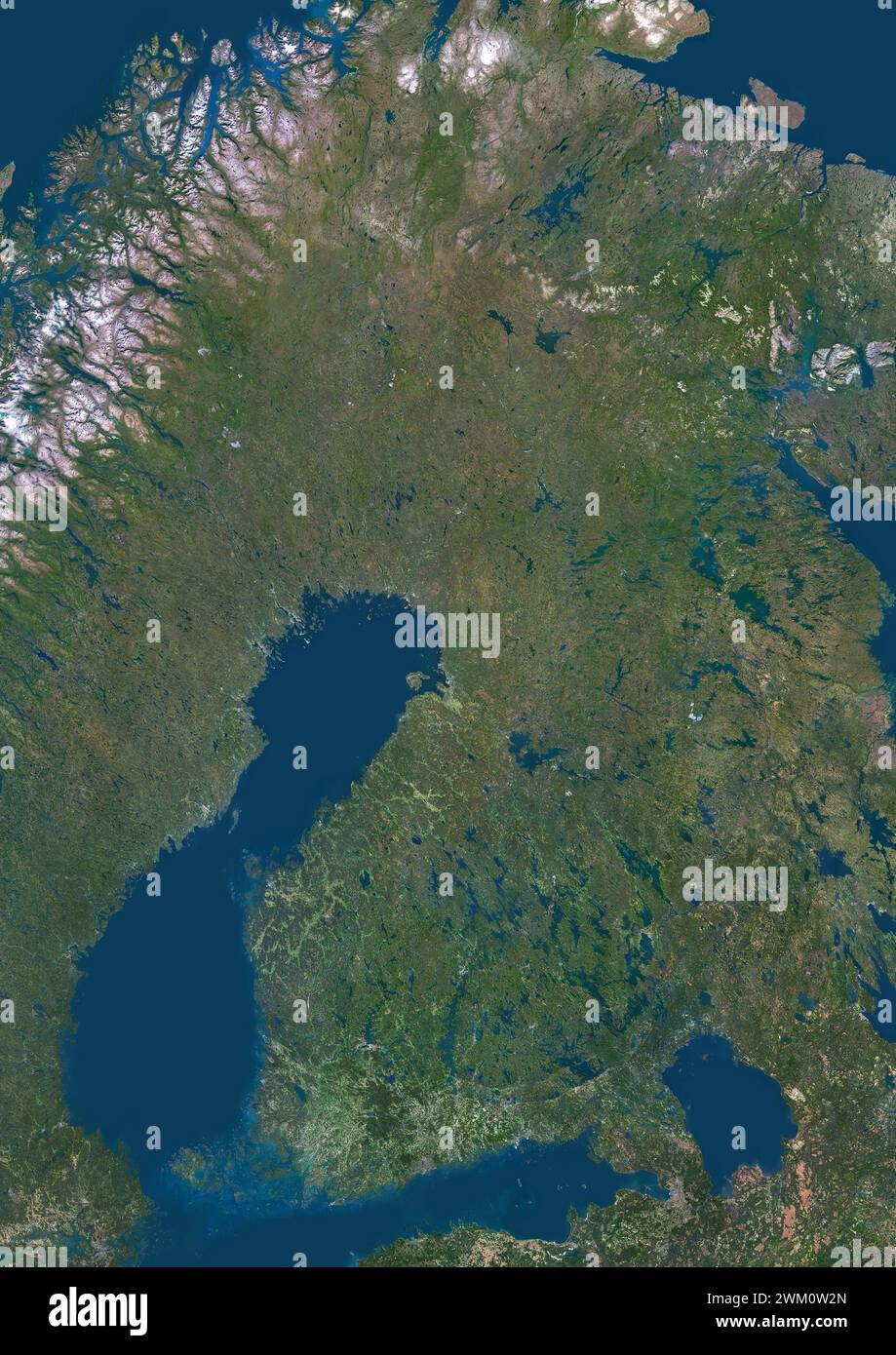 Map of nordic countries hi-res stock photography and images - Alamy