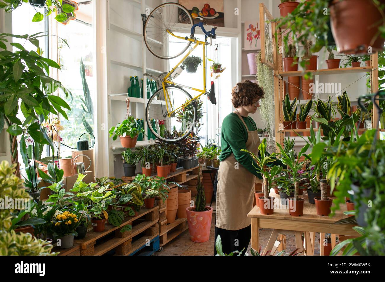 Botanist arranging plants on hi-res stock photography and images - Alamy