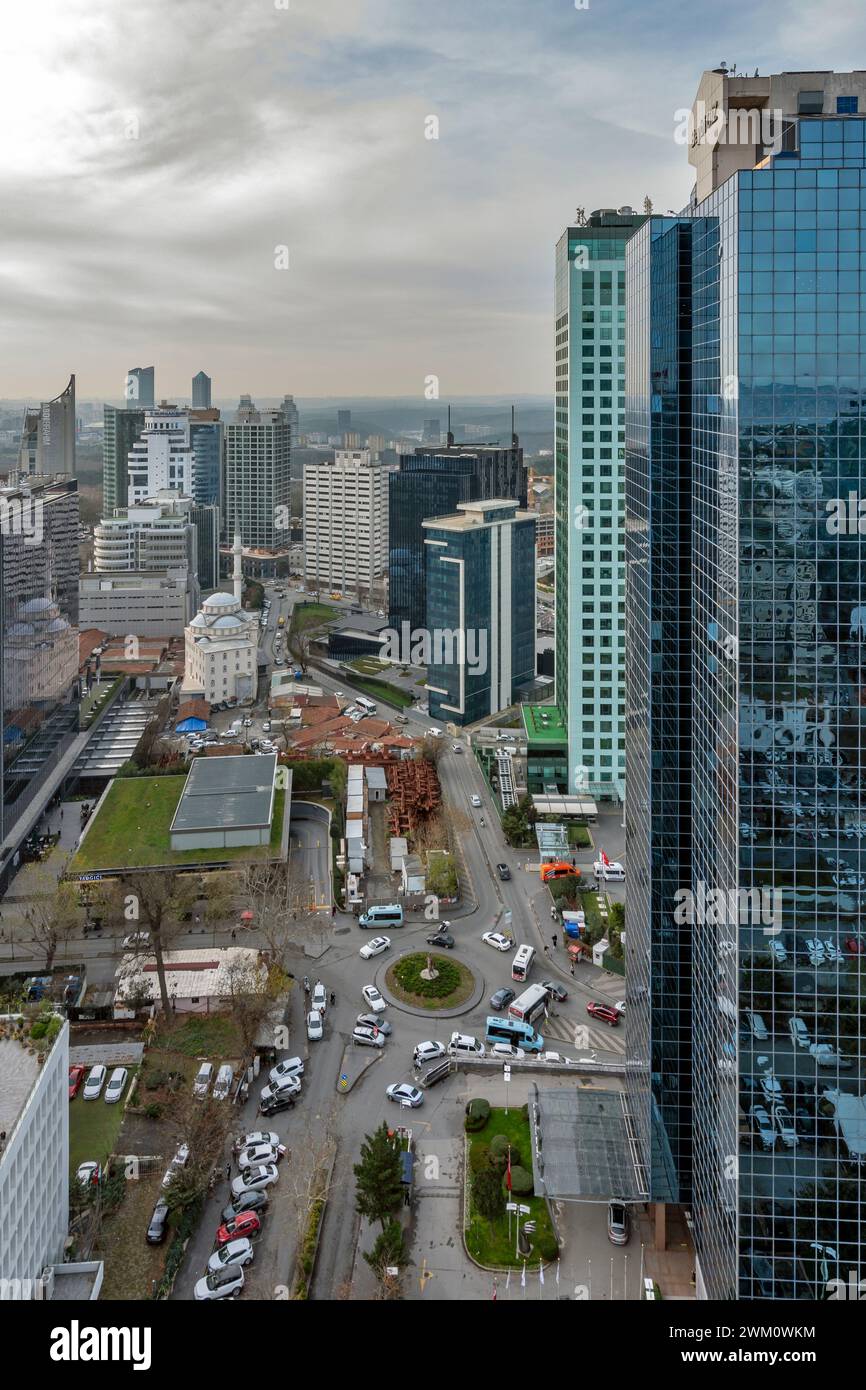 Istanbul maslak financial district hi-res stock photography and images ...